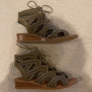 1. State | Shoes | State Olive Green Smaygan Gladiator Sandals | Poshmark